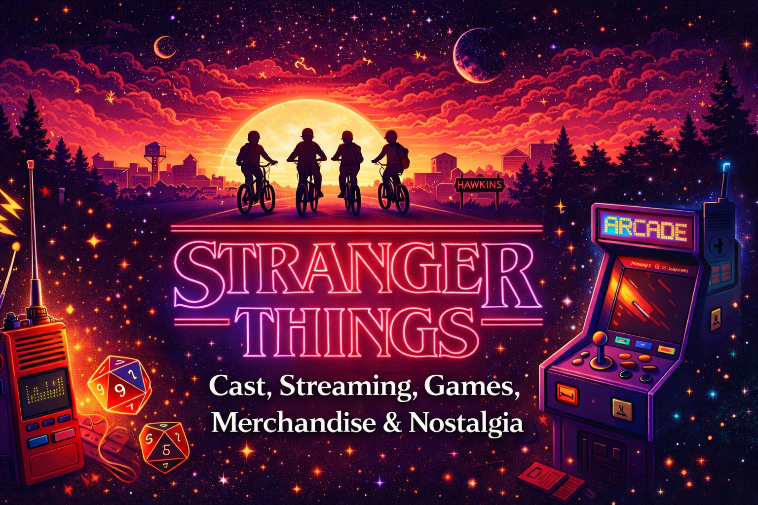 Stranger Things: Cast, Streaming, Games & Merchandise. Why the Show Fe ...
