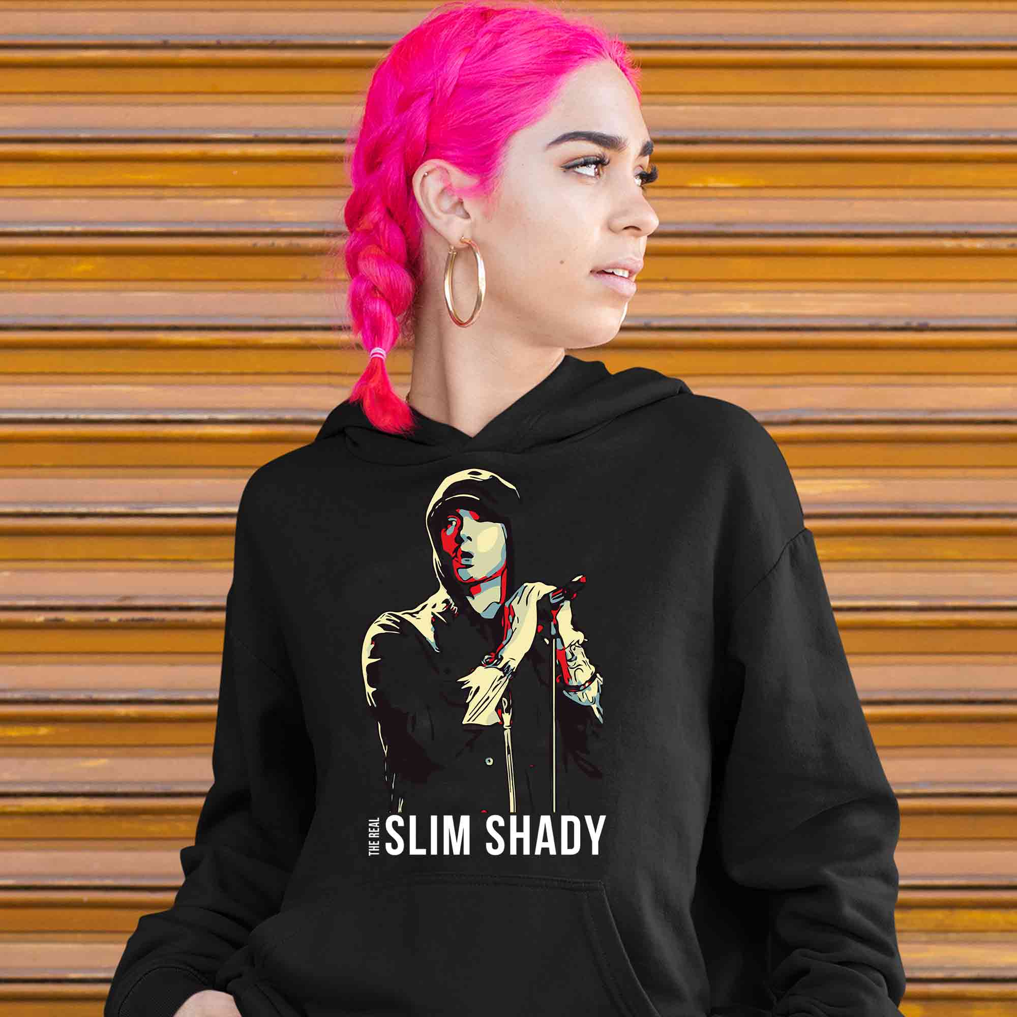 Eminem Hoodie - The Real Slim Shady – The Banyan Tee