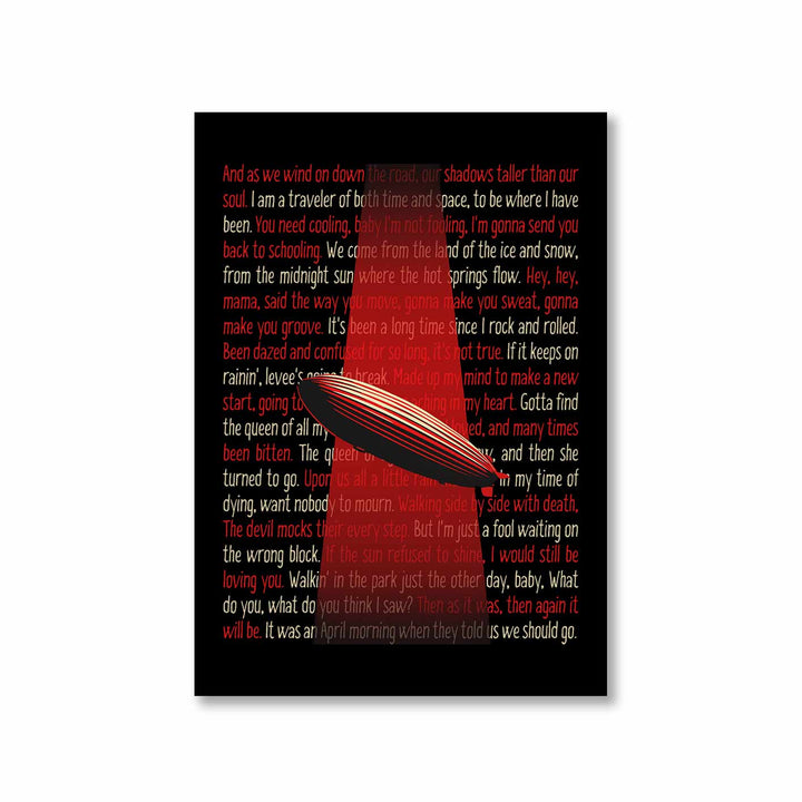 Led Zeppelin Posters by The Banyan Tee