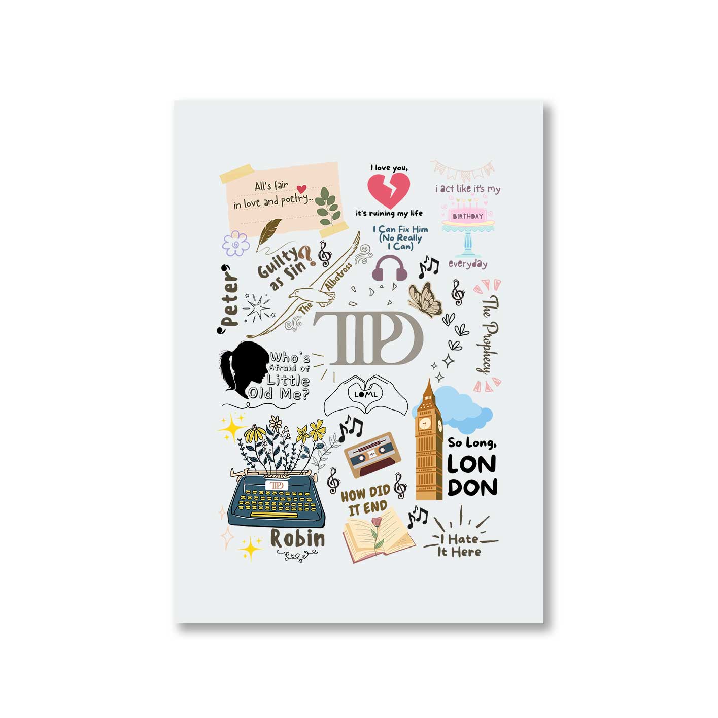 Taylor Swift Posters by The Banyan Tee