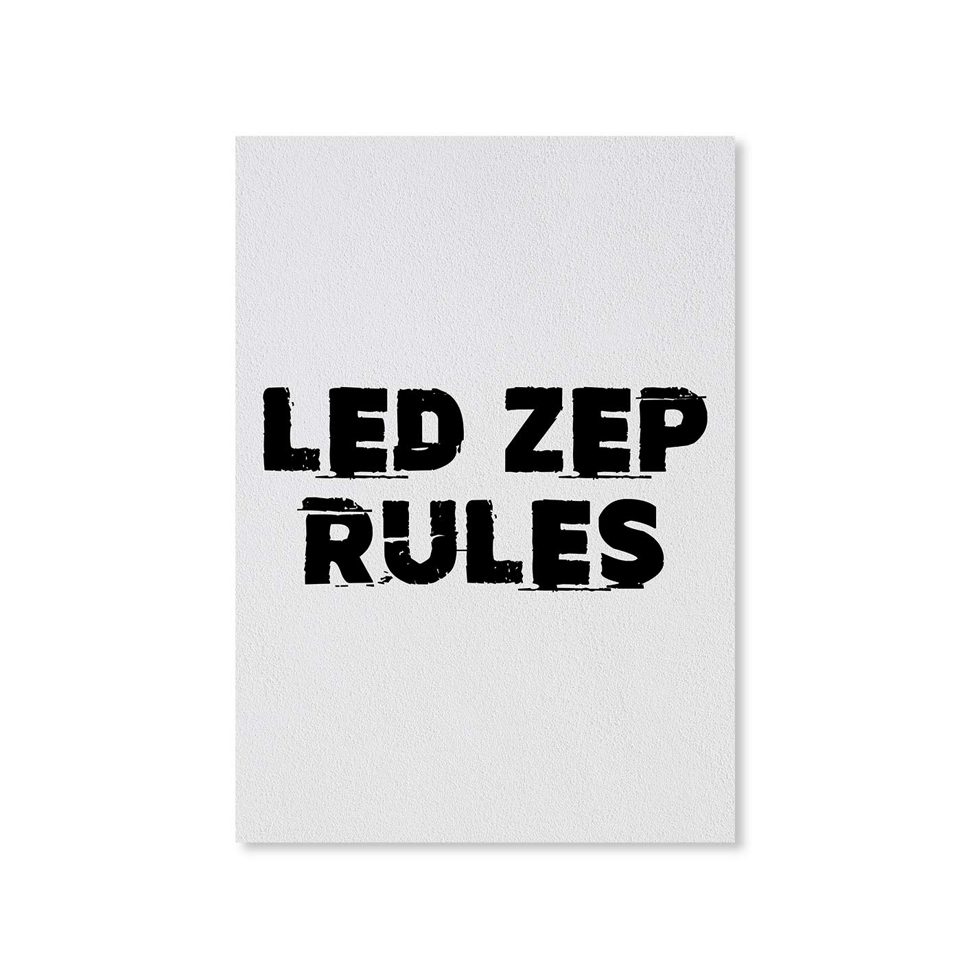 Buy Led Zeppelin Poster - Led Zep Rules at 5% OFF 🤑 – The Banyan Tee