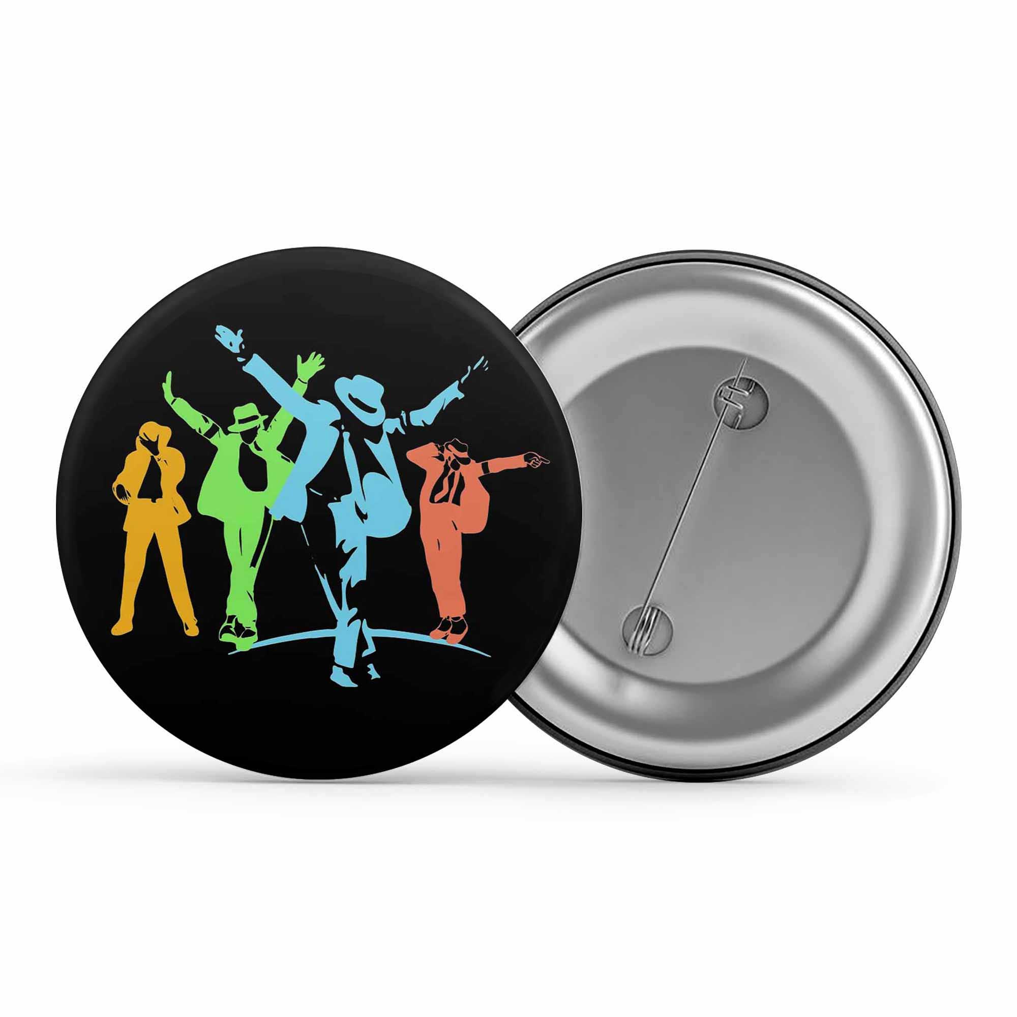 Michael Jackson Pin Button - Neon Art – The Banyan Tee