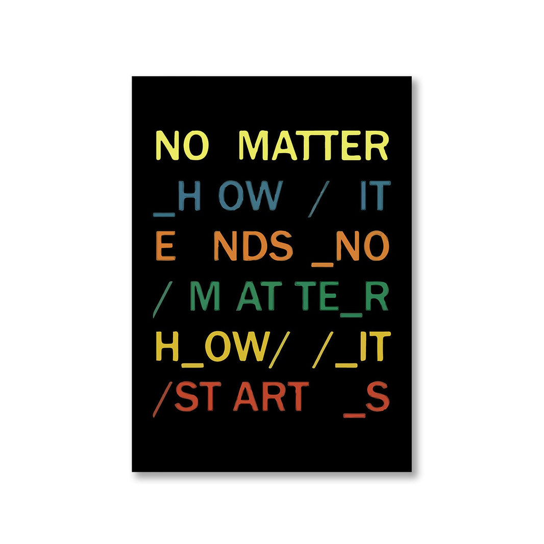 Radiohead Posters by The Banyan Tee