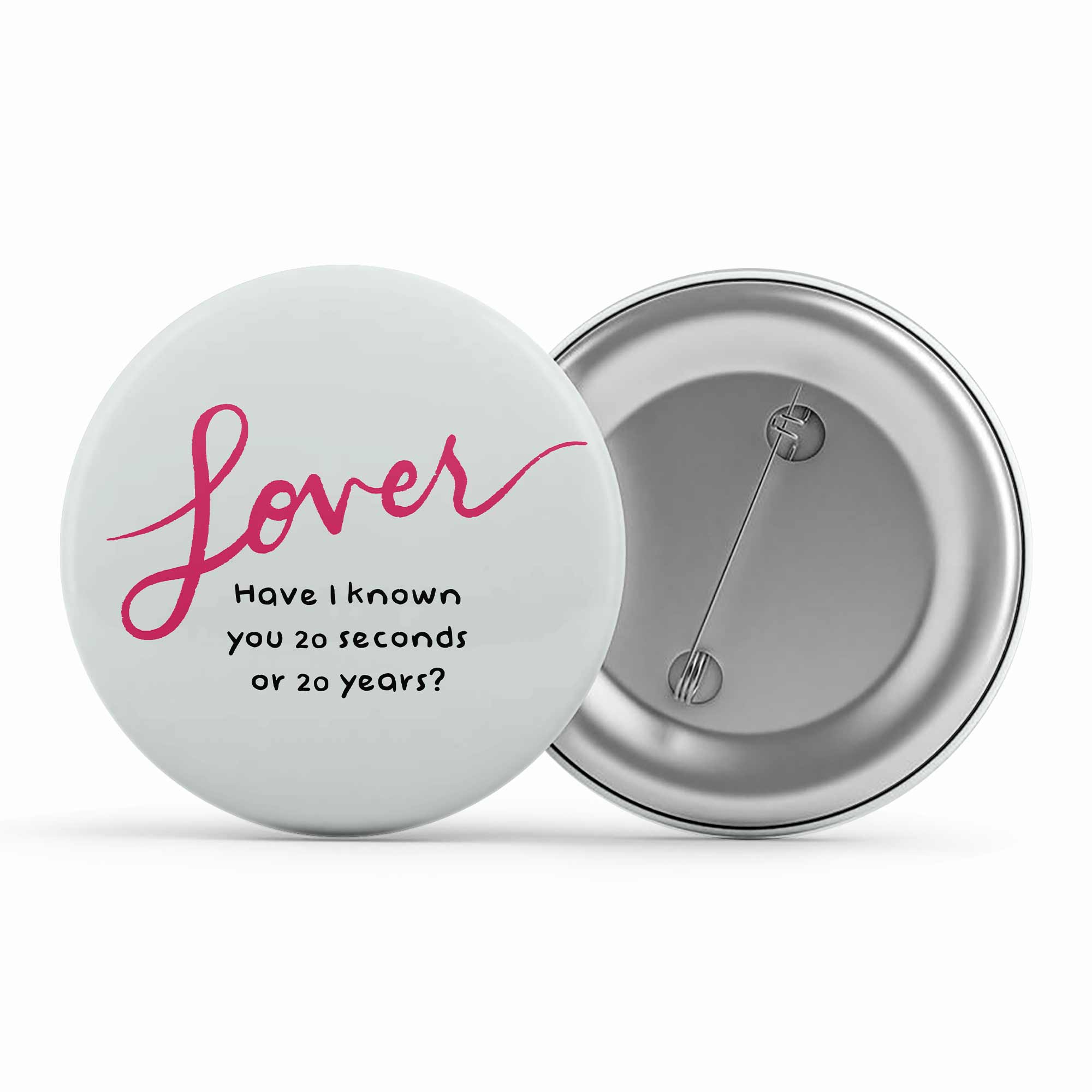 Taylor Swift Pin Button - Lover – The Banyan Tee