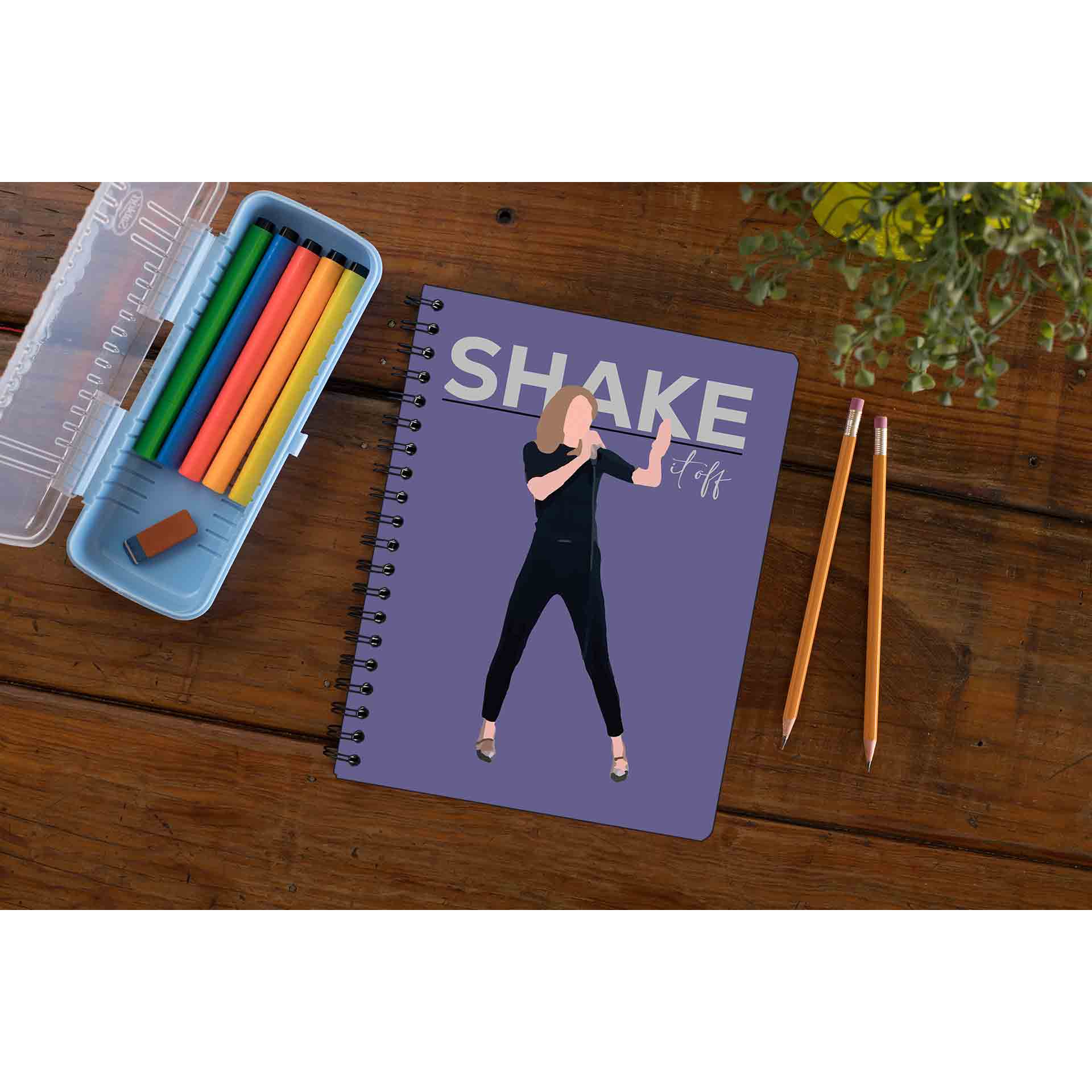 Buy Taylor Swift Notebook - Shake It Off at 5% OFF 🤑 – The Banyan Tee